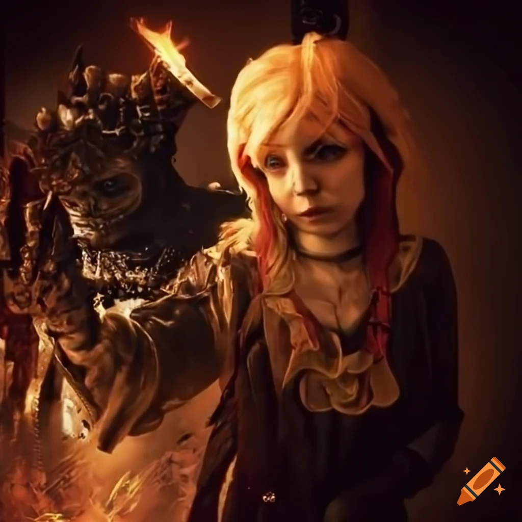 Cosplay of a therapist for the mad god