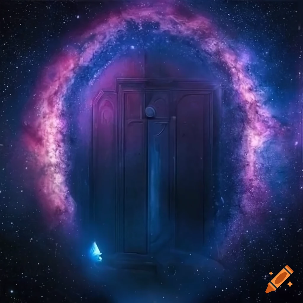 Captivating masterpiece depicting a magical portal on Craiyon