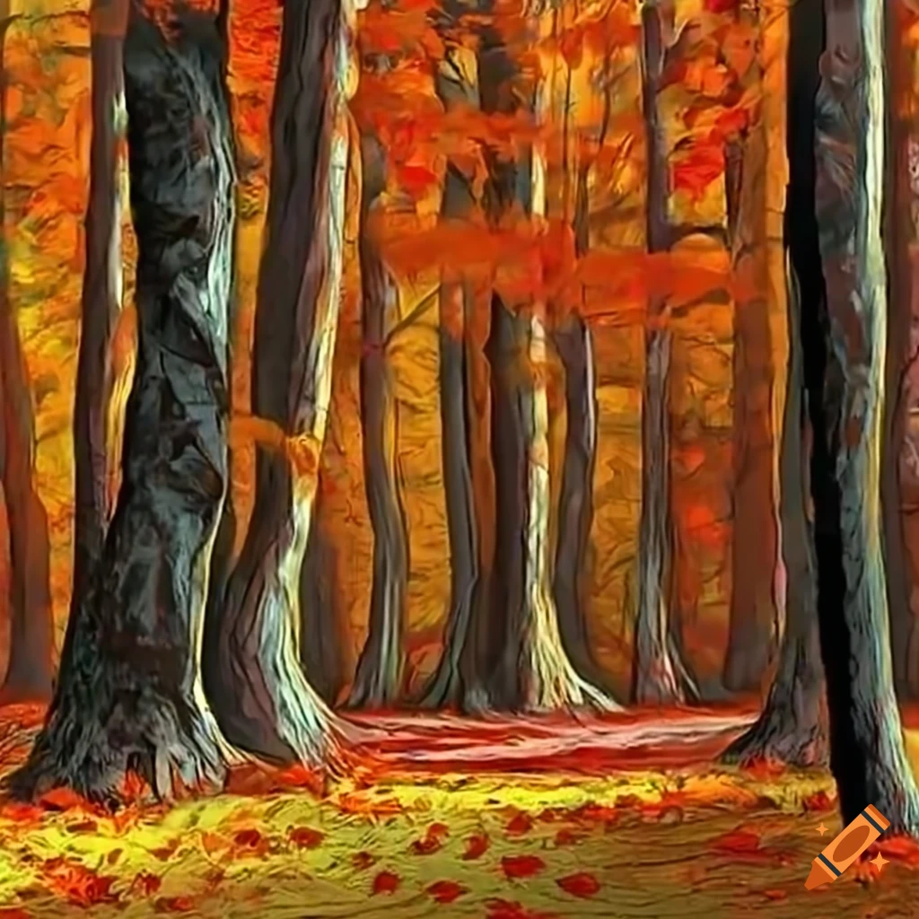 Woods in autumn