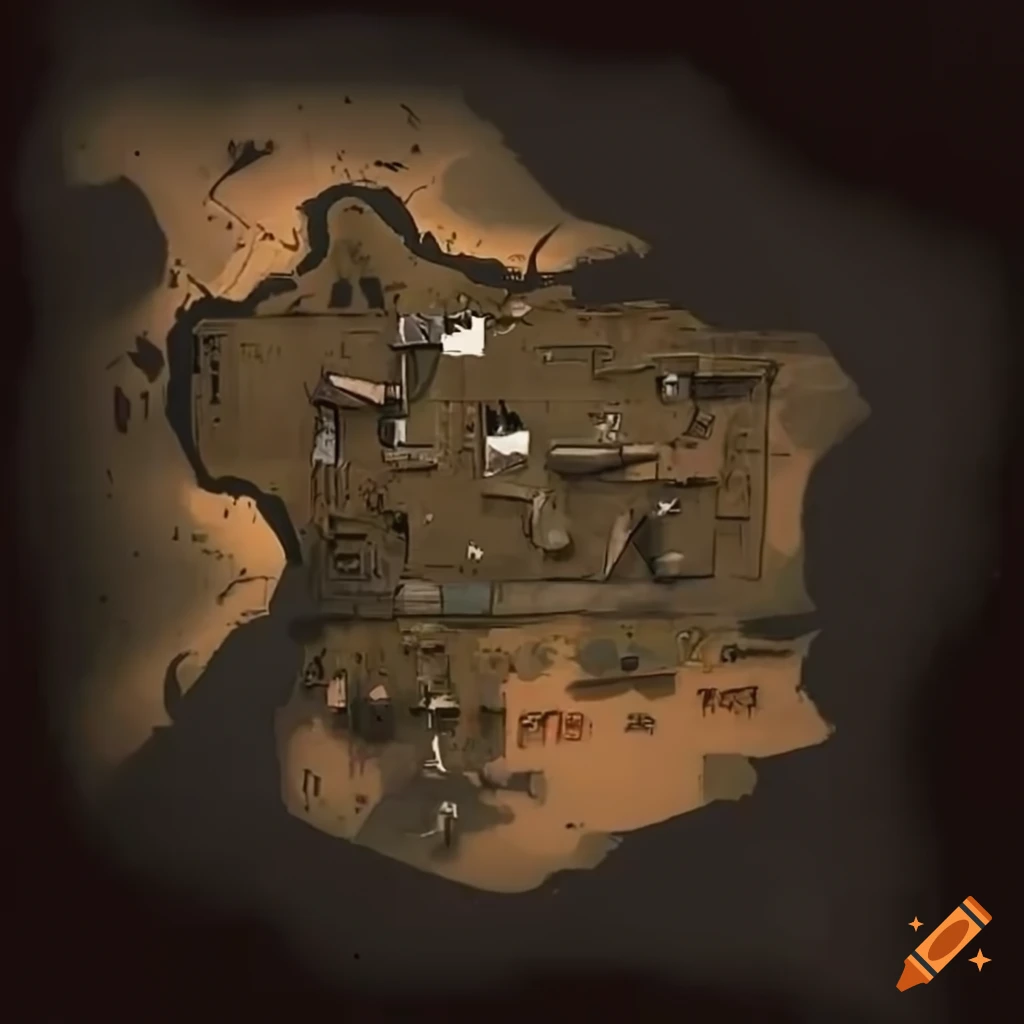 Official server maps on Craiyon