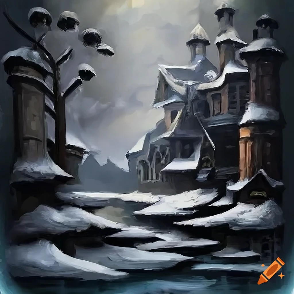 Detailed zelda game motif in architectural stave carving style