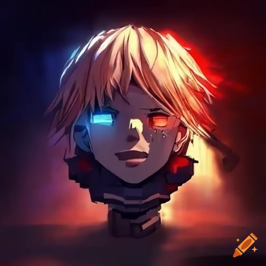 Illustration of a piston mechanism in minecraft on Craiyon