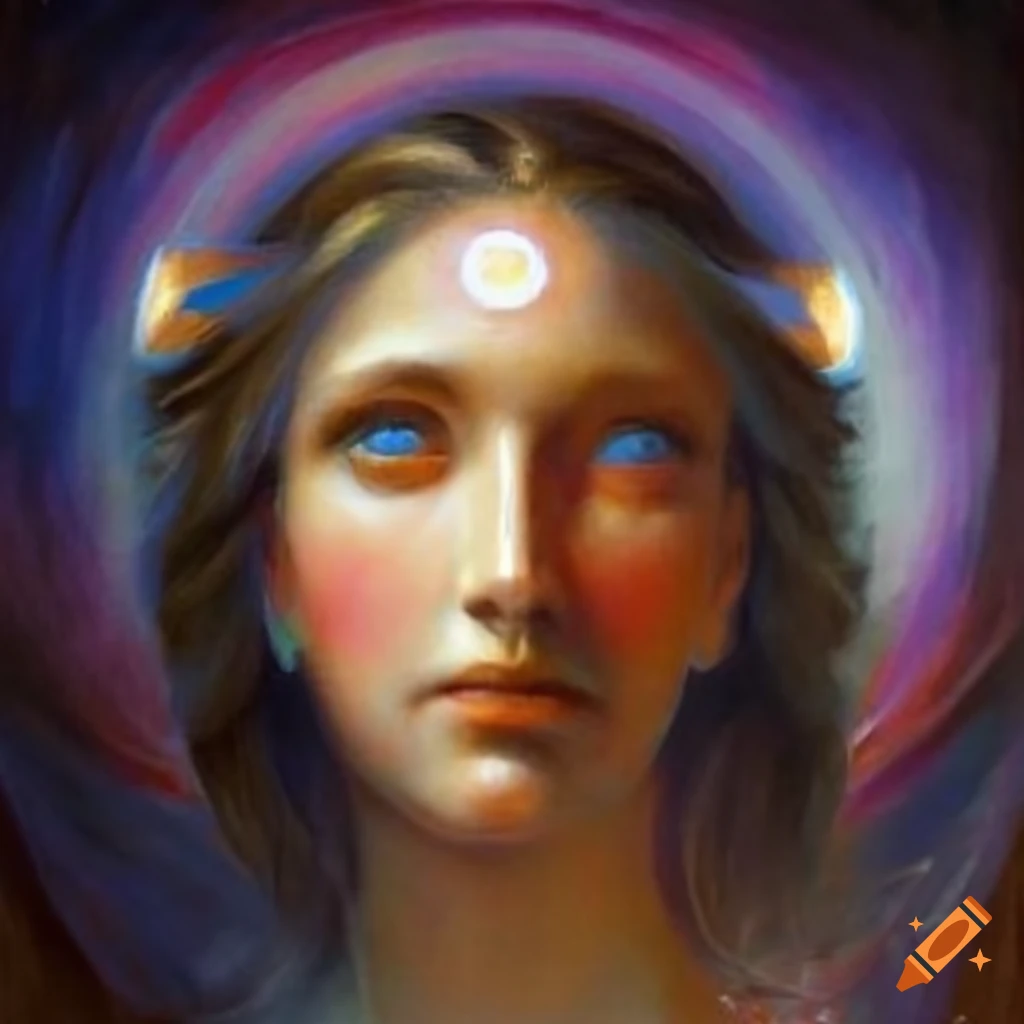 Art depiction of Seraphina, Muse of Transformation on Craiyon