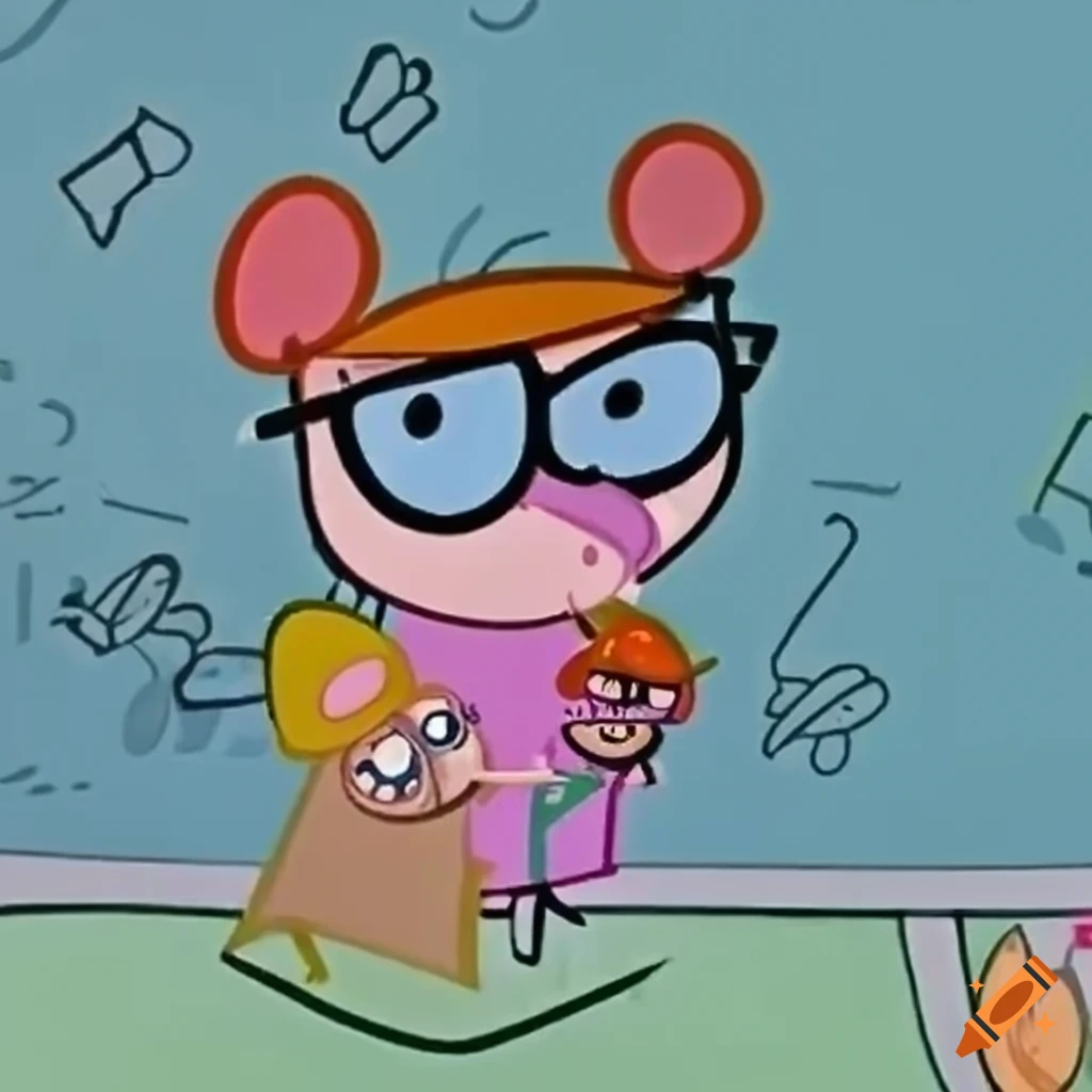 Characters from dexter's laboratory, the barkers, kid-e-cats, and peppa ...