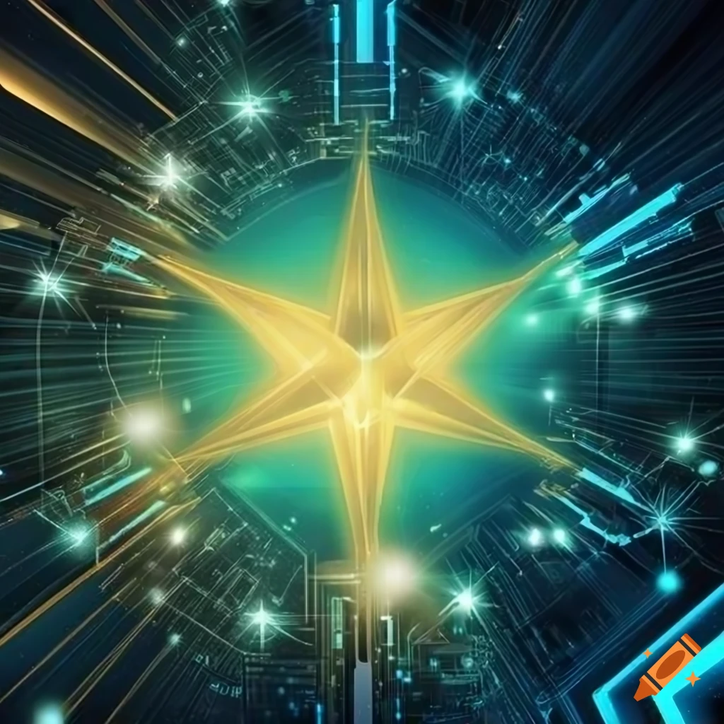 Glowing nova prime logo in space on Craiyon