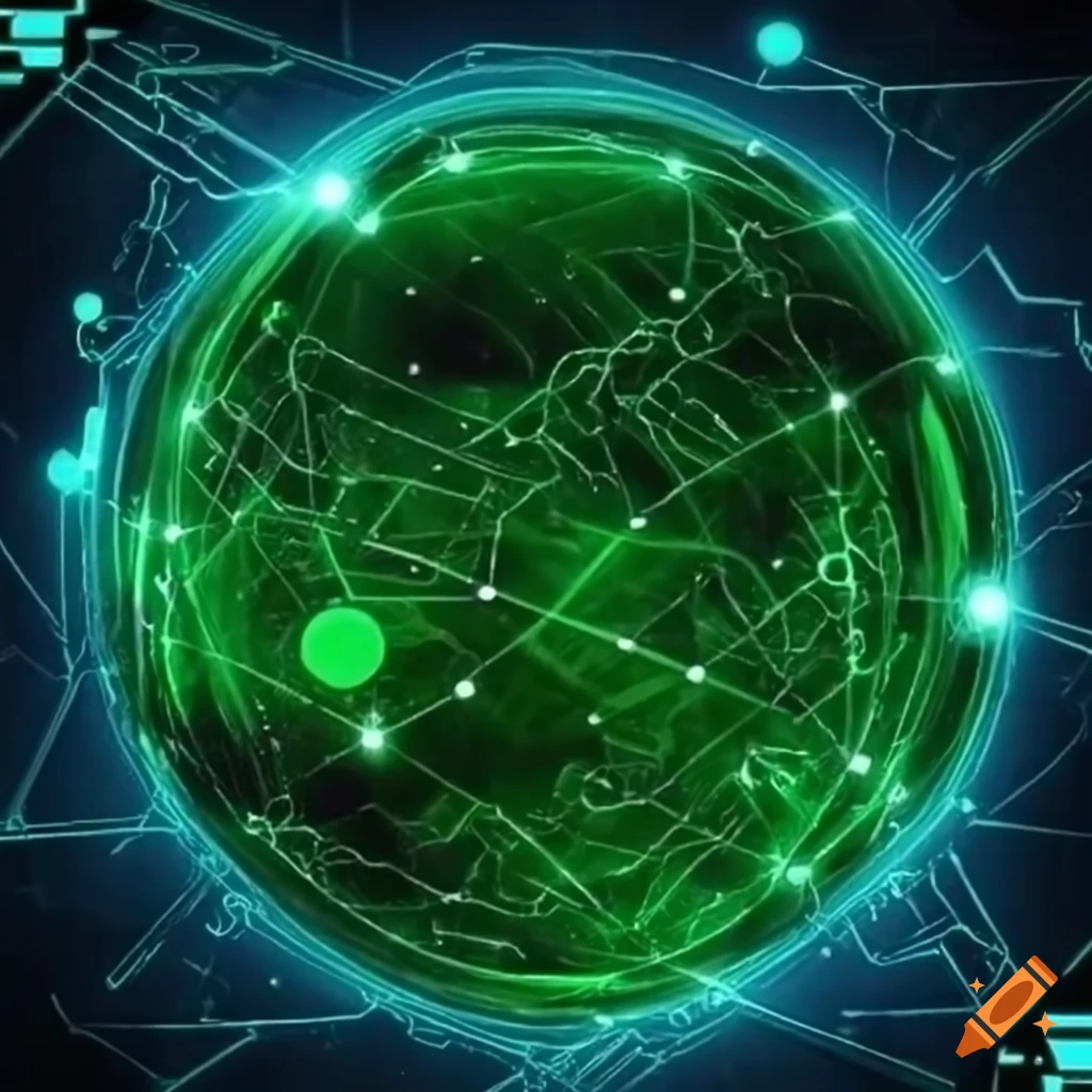 We love tech text with technology background on Craiyon