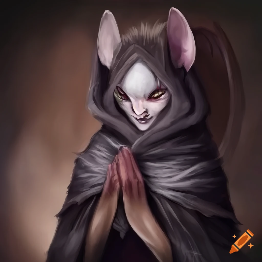 Dungeons and dragons rat character on Craiyon