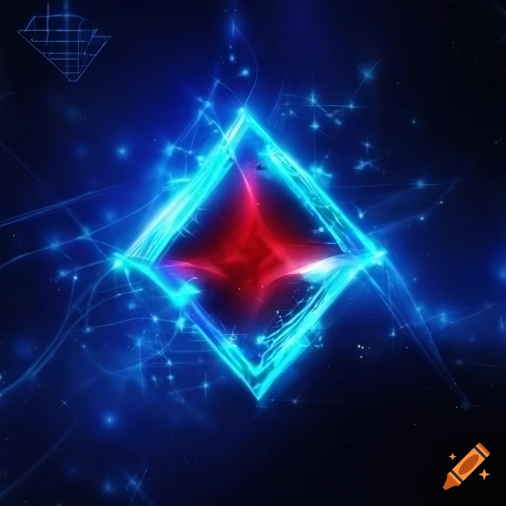 Glowing Nova prime logo in space with technology elements on Craiyon