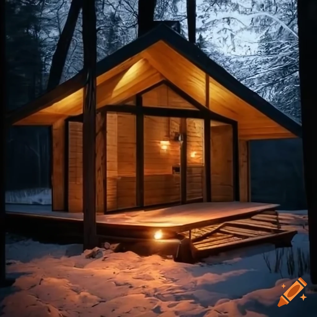 Improved cozy cabin in the woods