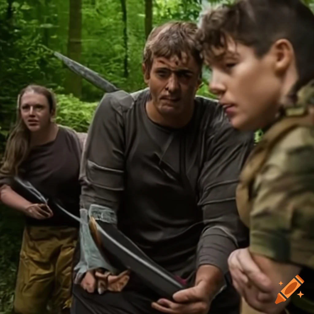 Epic survival journeys on Craiyon