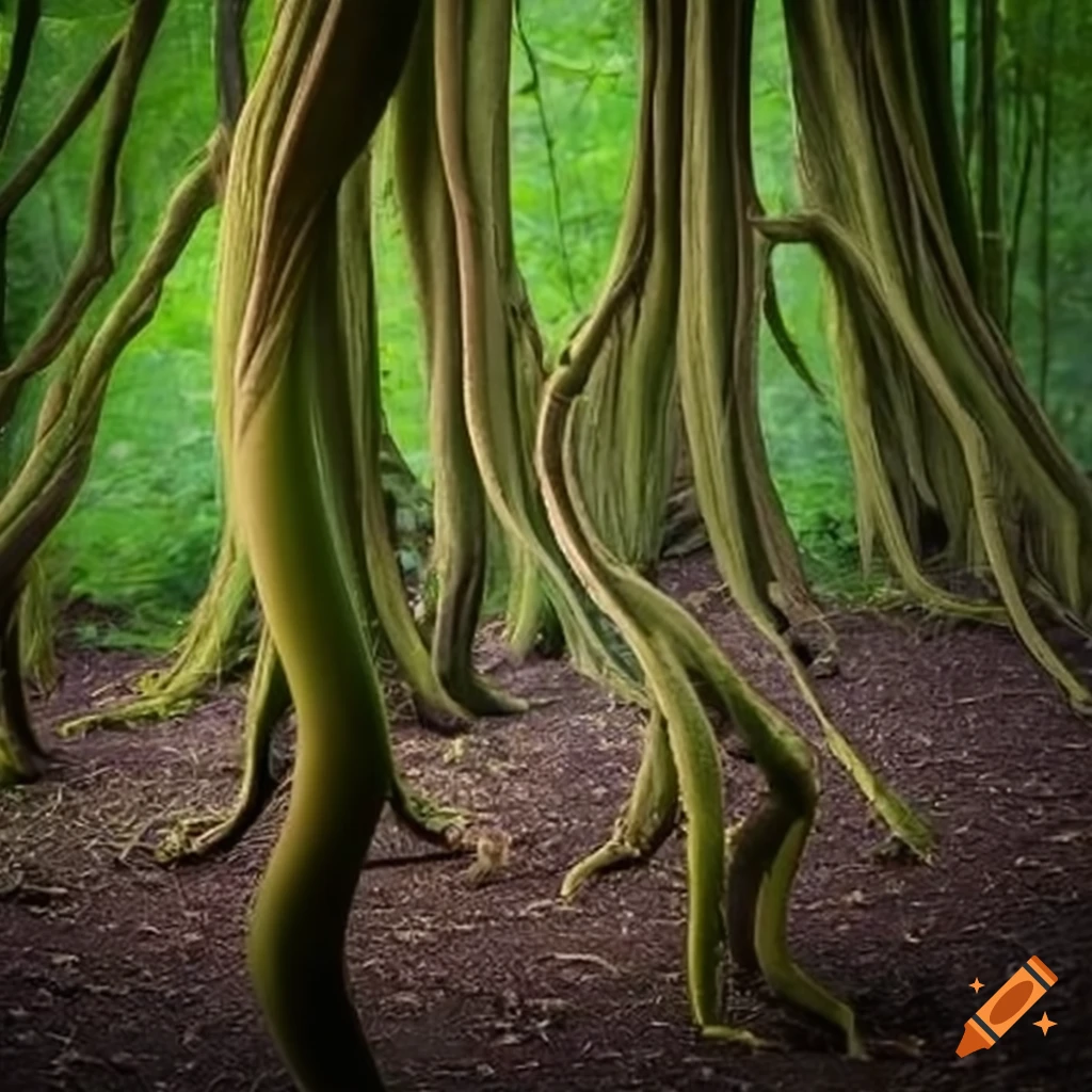 Mysterious entangled vines