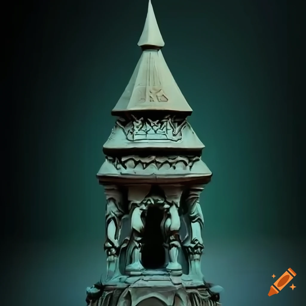 Detailed carving inspired by the zelda game