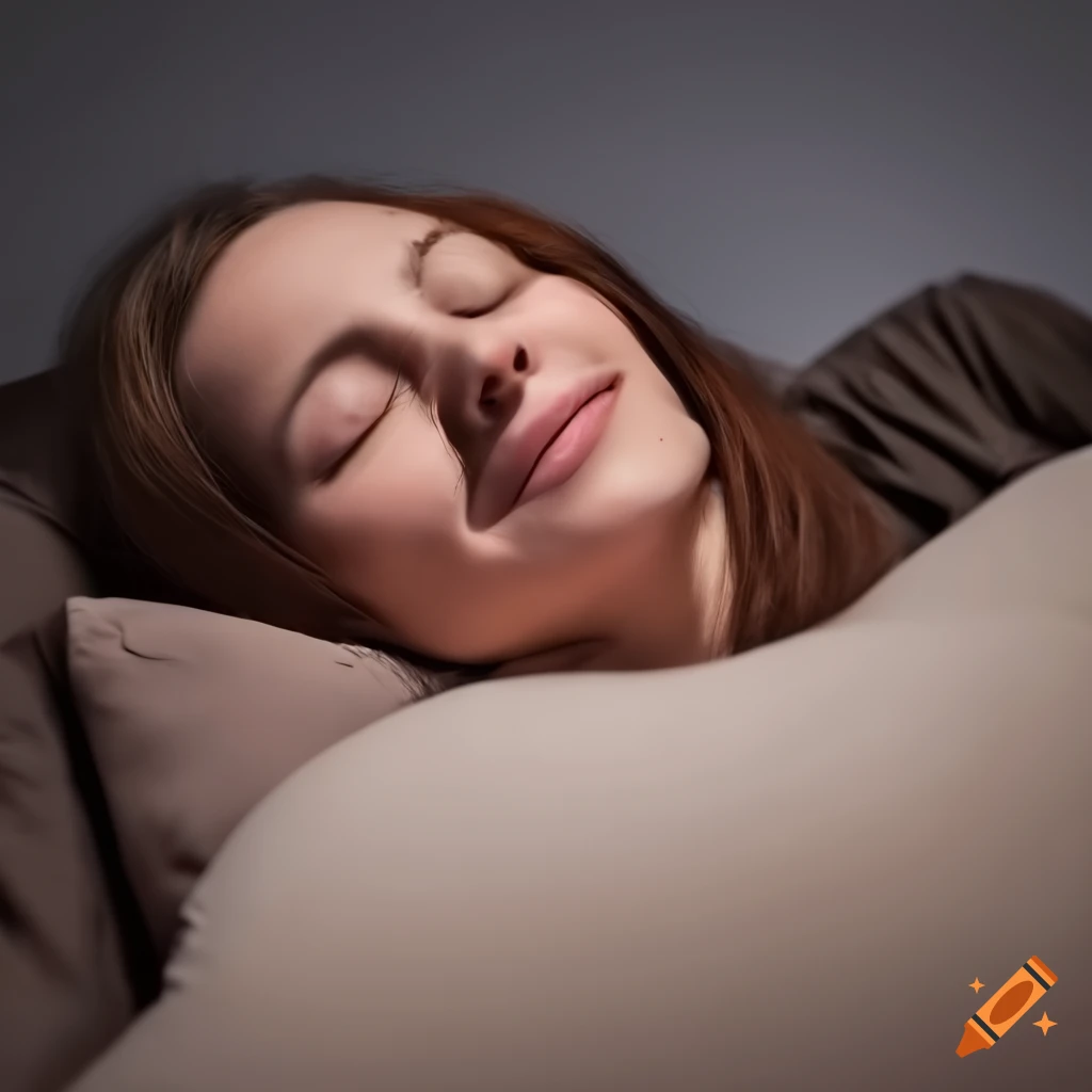 Girl wearing sleepwear on Craiyon