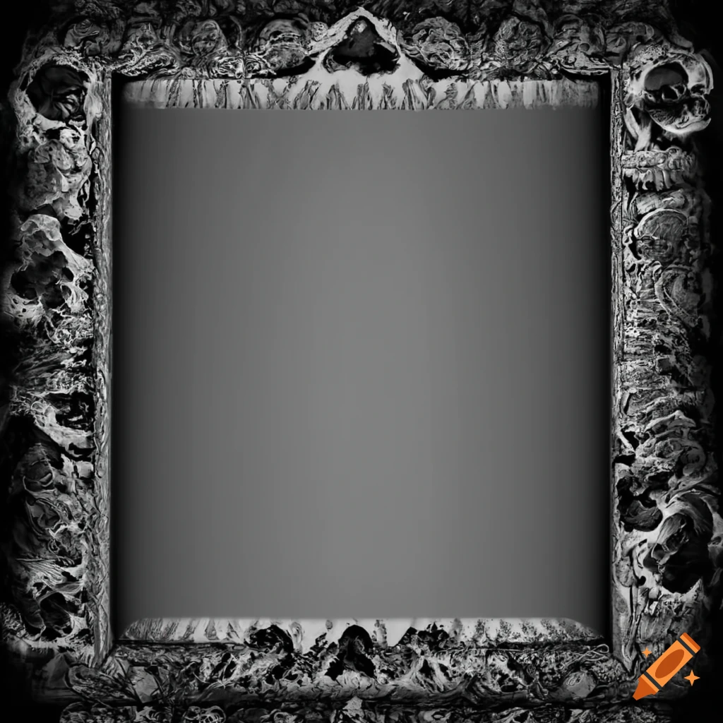 Widescreen screen border with surreal and quirky design