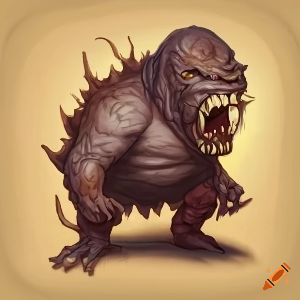 D&d token of a mudball monster