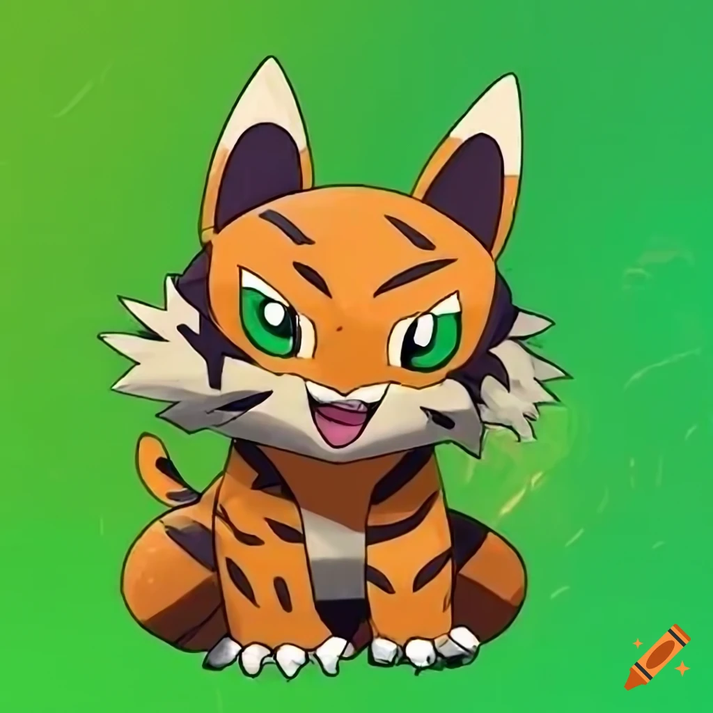 Grass tiger pokémon