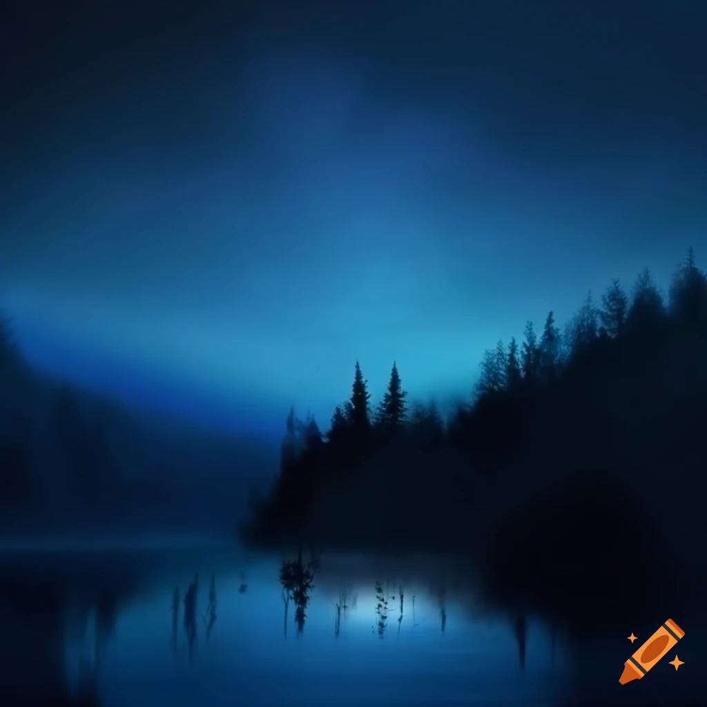 Ethereal cloudy landscape on Craiyon