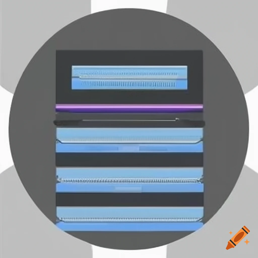 Versatile hosting spectrum logo on Craiyon