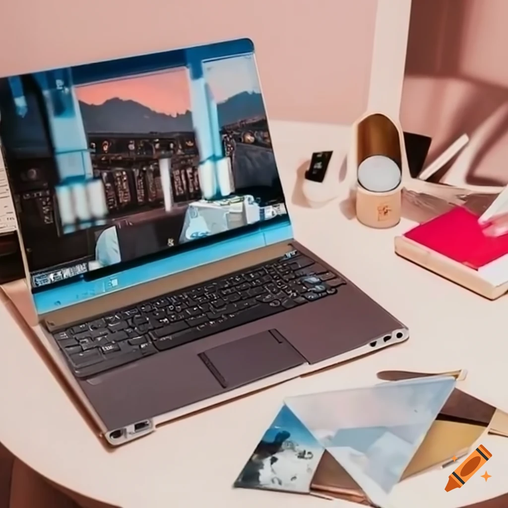 Innovative laptop concept design on Craiyon