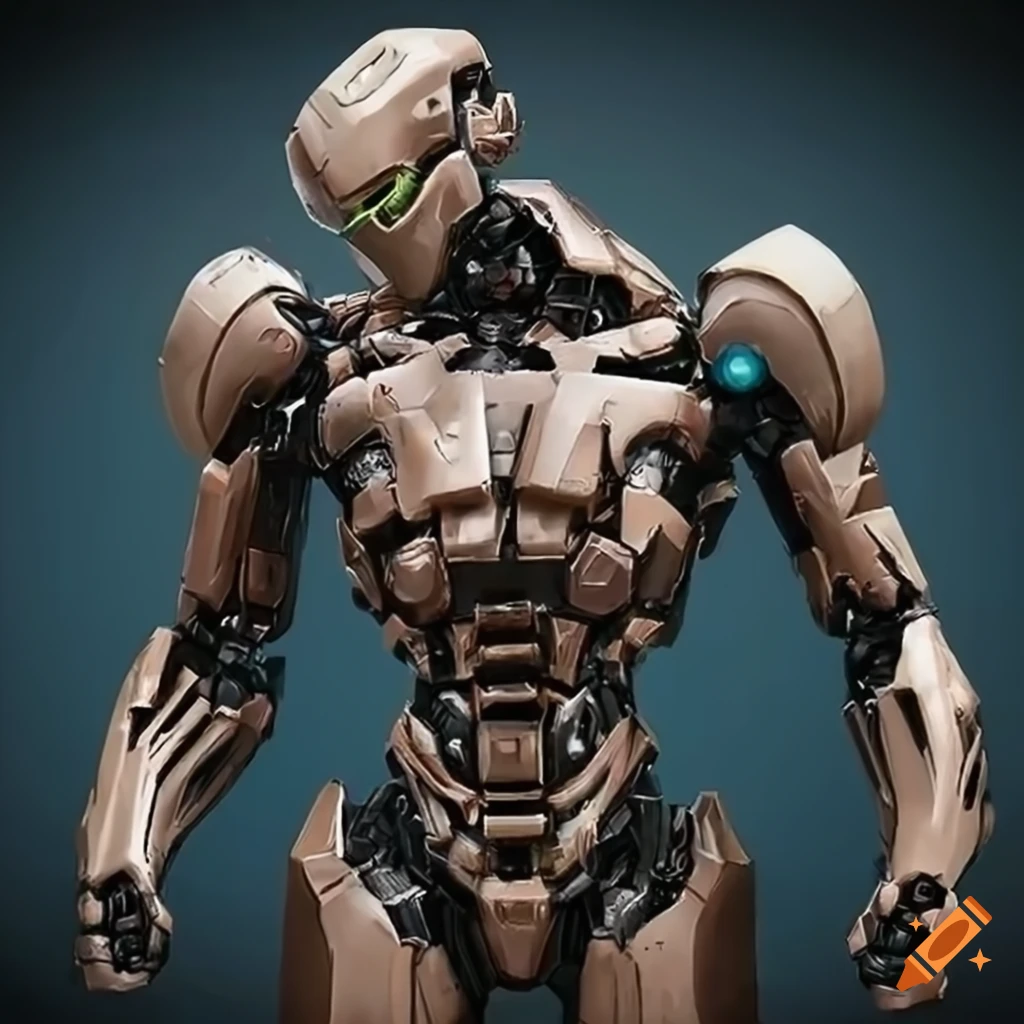 Robot-spider titan on Craiyon