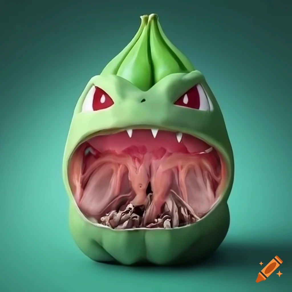 Zombie bulbasaur on Craiyon