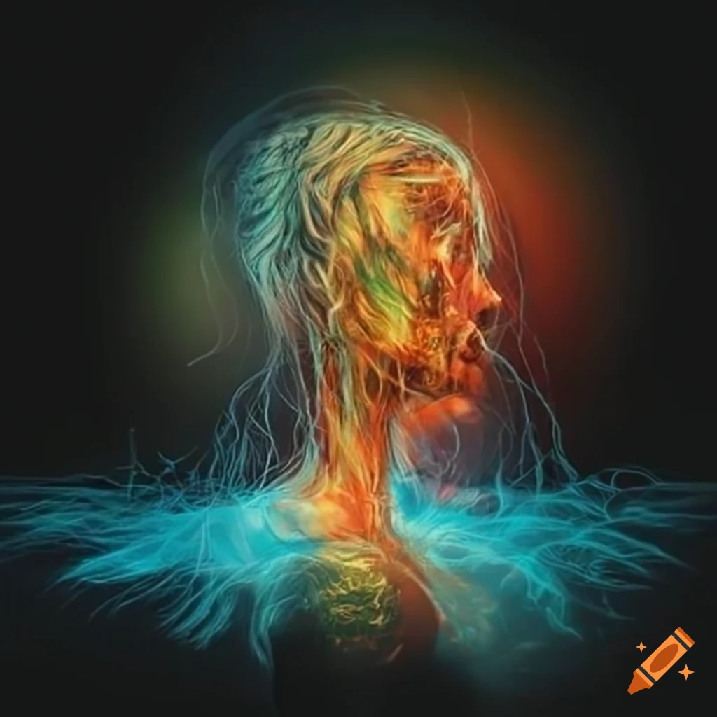 Abstract colorful dynamic 4k background on Craiyon