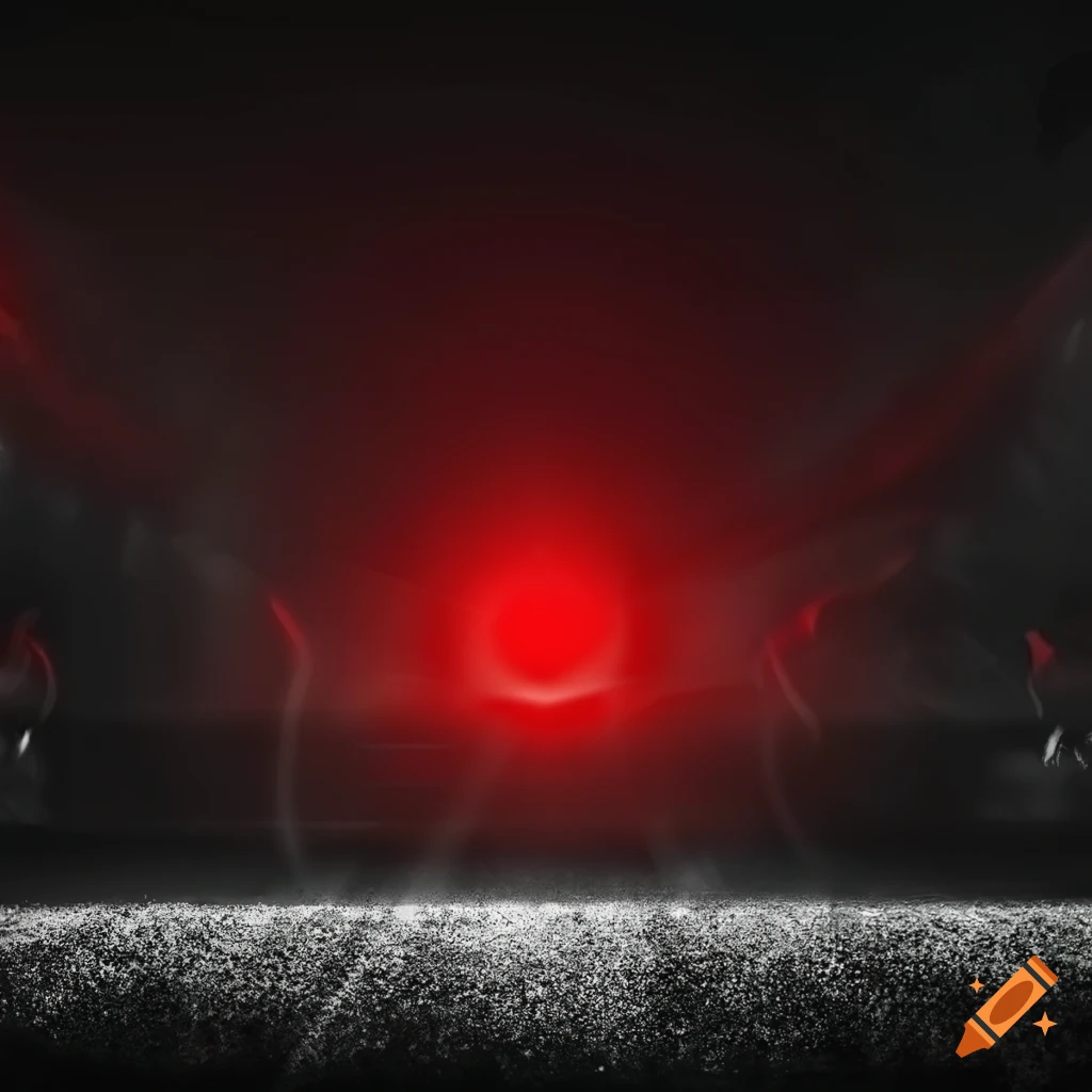 Black and red soccer pitch background