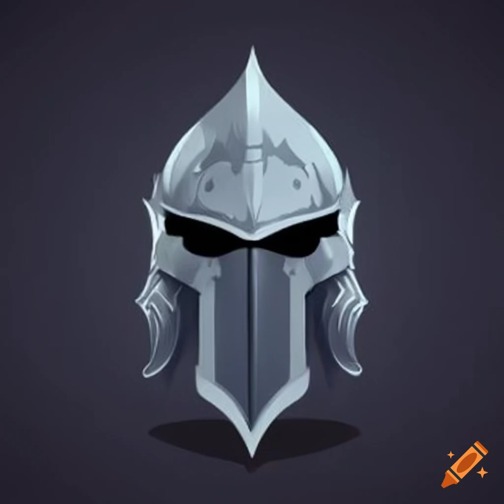 Sinister knight helmet in fantasy theme on Craiyon