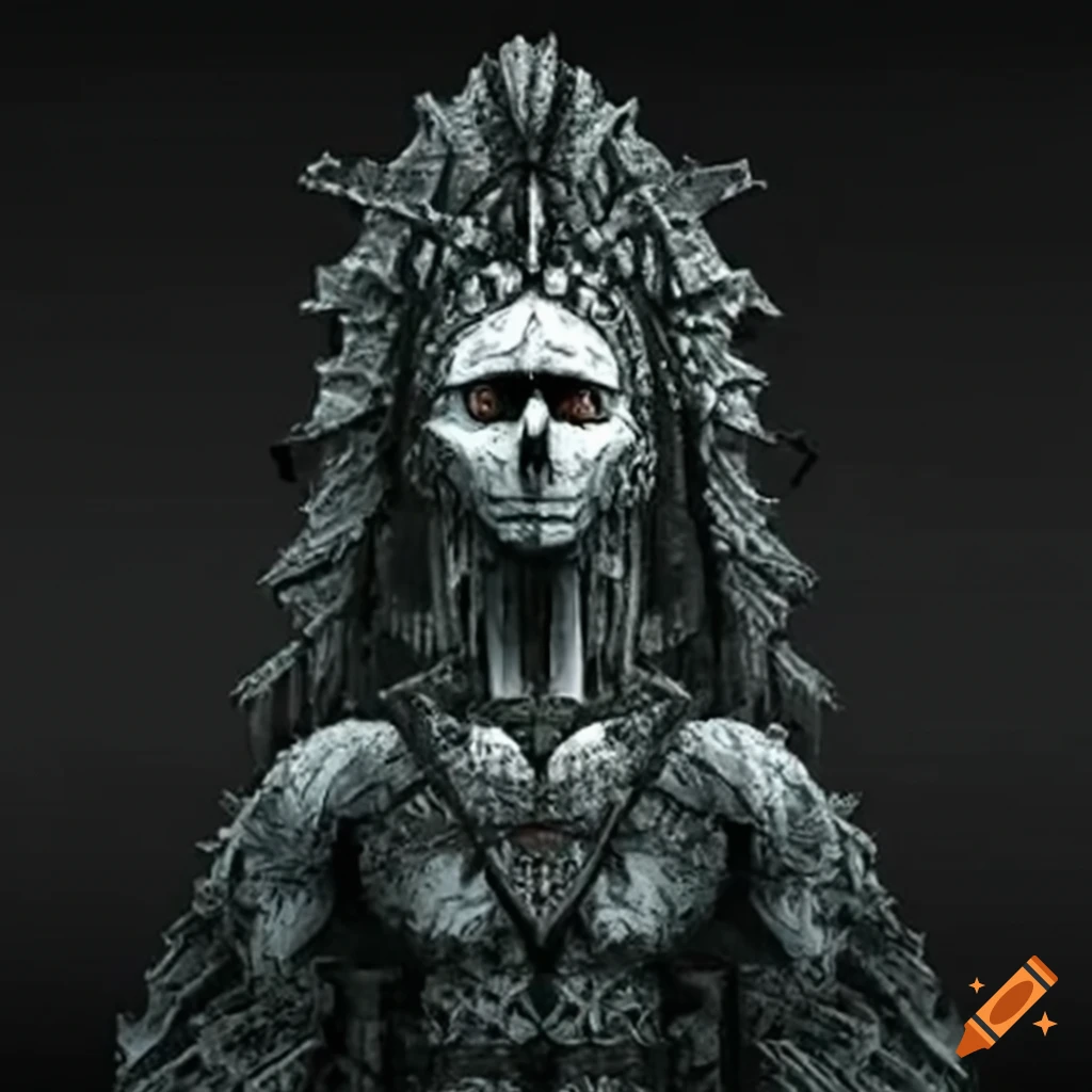 Gothic artwork of a morlock bride on Craiyon