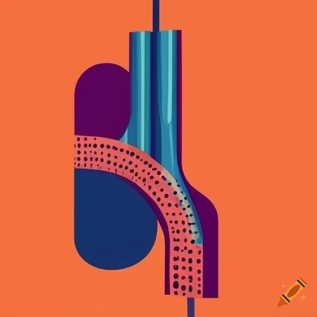 Minimalistic art with simple vector shapes on Craiyon