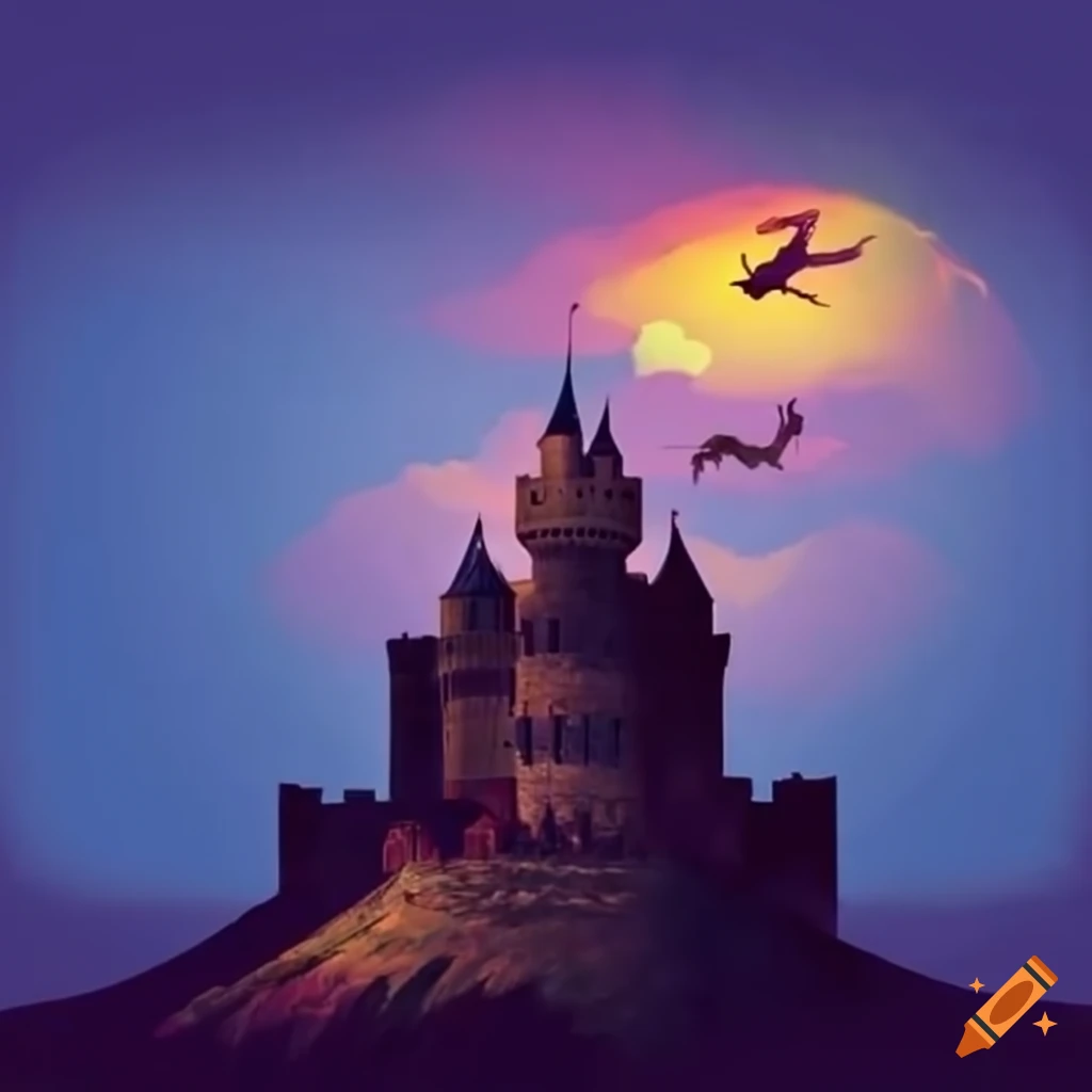 Fortified castle tower inspired by the style of pablo picasso on Craiyon