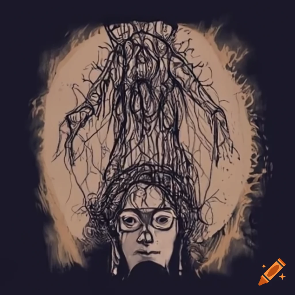 Image of a therapist helping a filter-obsessed god on Craiyon