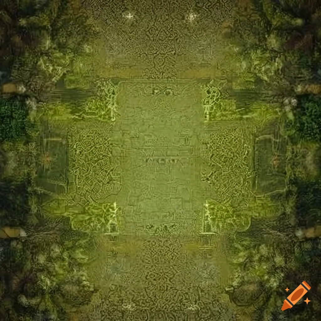 Surreal jungle texture ps1 graphics on Craiyon