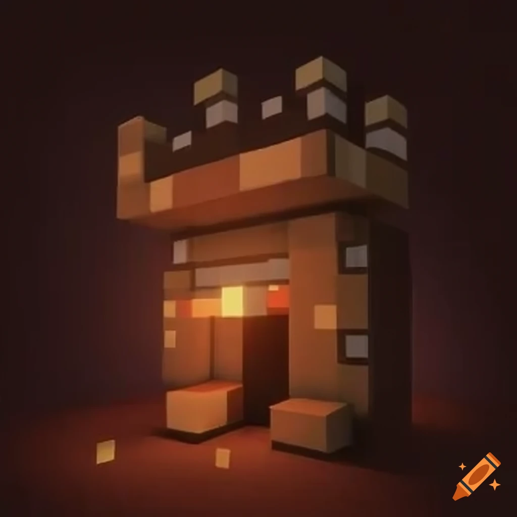 Illustration of safe havens in minecraft