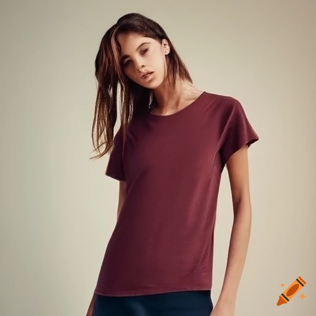 Simple crew-neck t-shirt