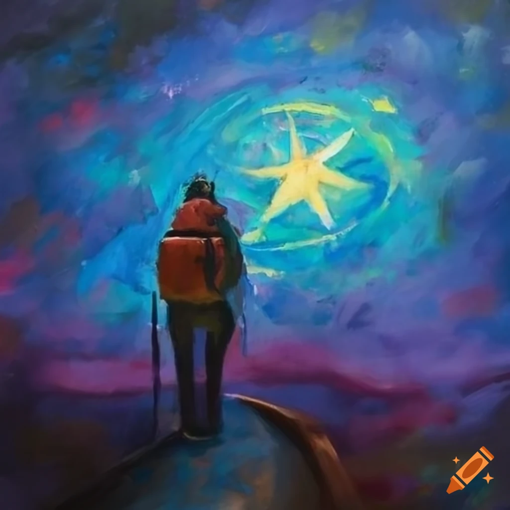 Soul in the sky seeking a path forward on Craiyon