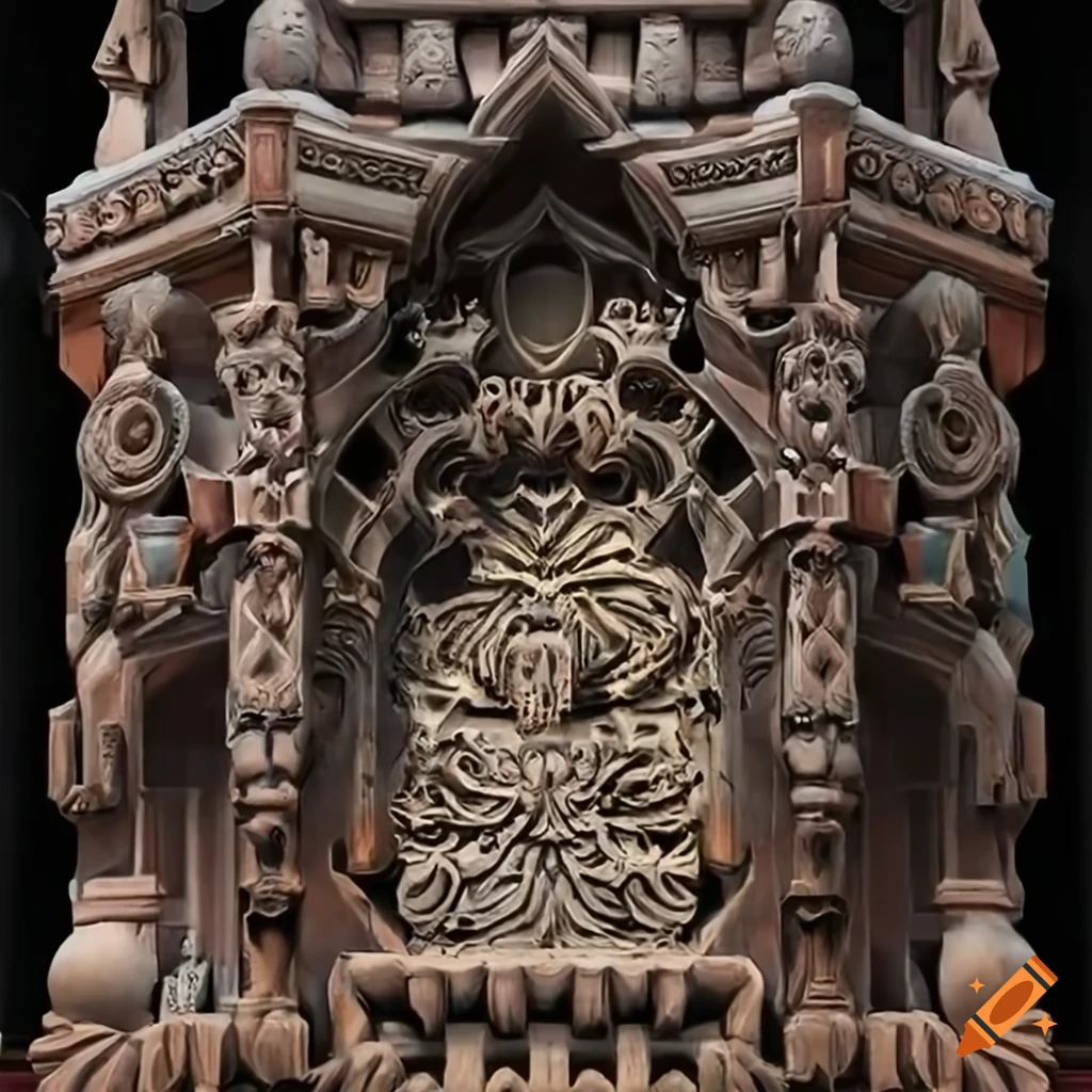 High-definition carving inspired by zelda game