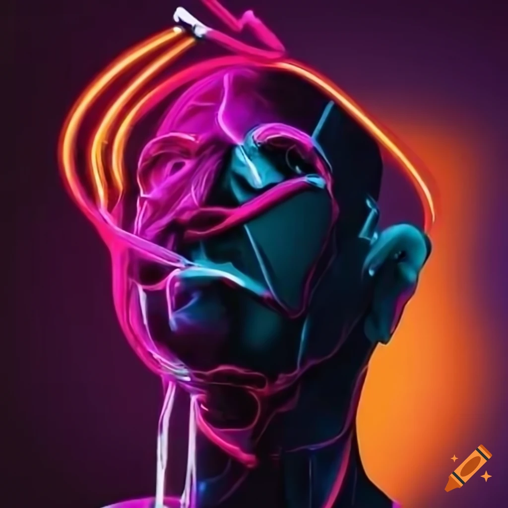 Riddim, dubstep, trap album cover featuring smoke and crystals on Craiyon