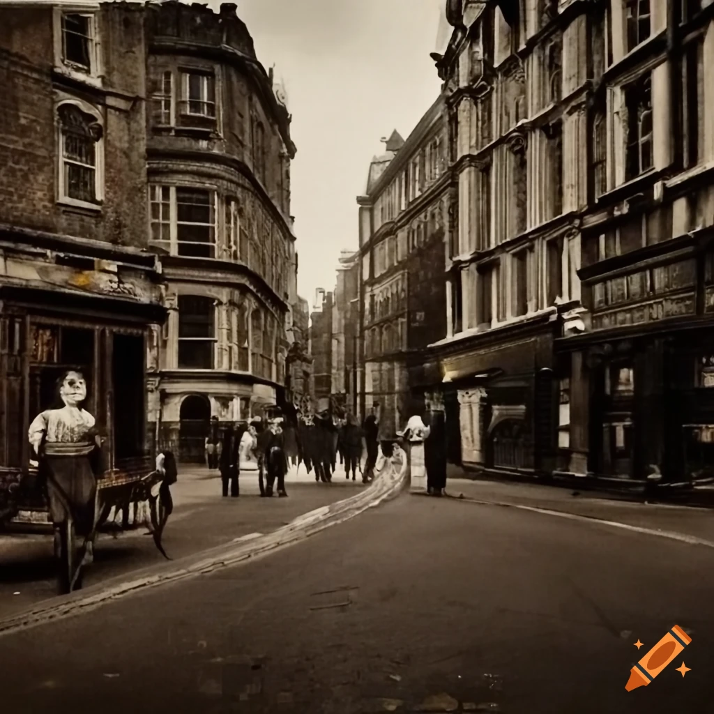 Victorian london skyline on Craiyon