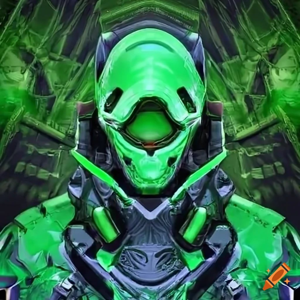 Anime character hacking a computer on Craiyon