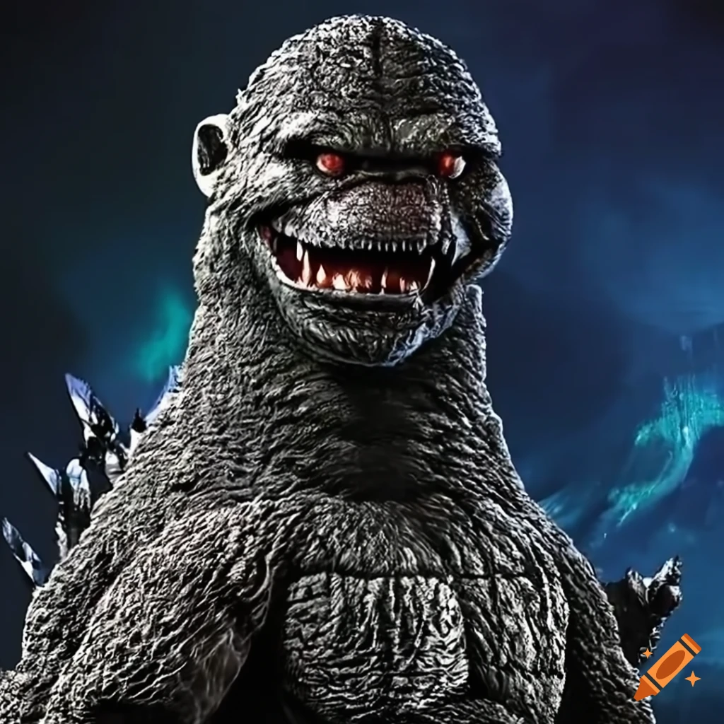 Godzilla images created on Craiyon