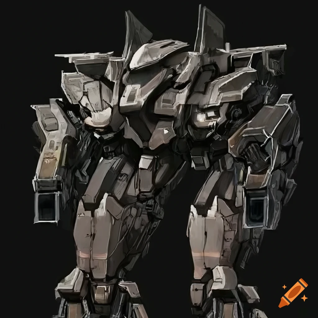 Image of an armored core mecha