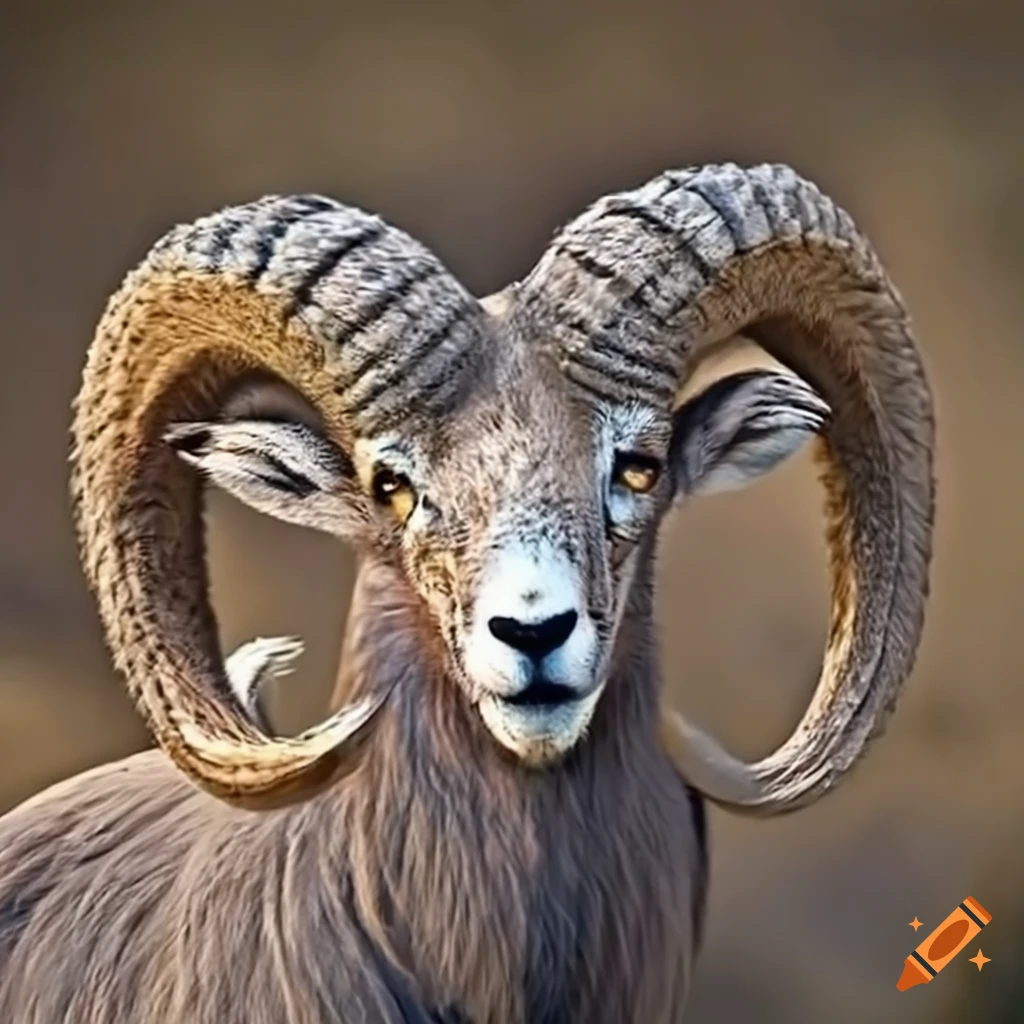 Argali - magnificent mountain animal