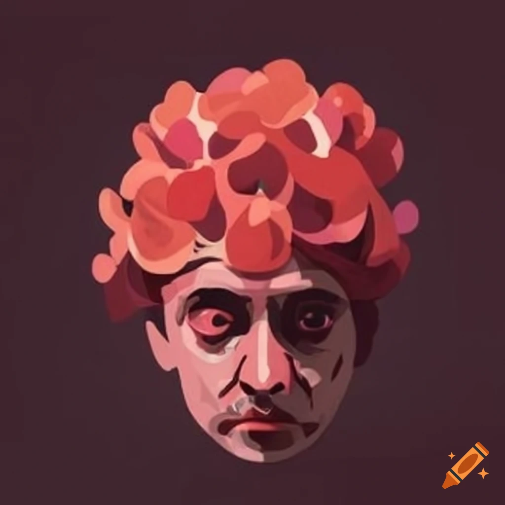 Image of karel roden with a rhododendron