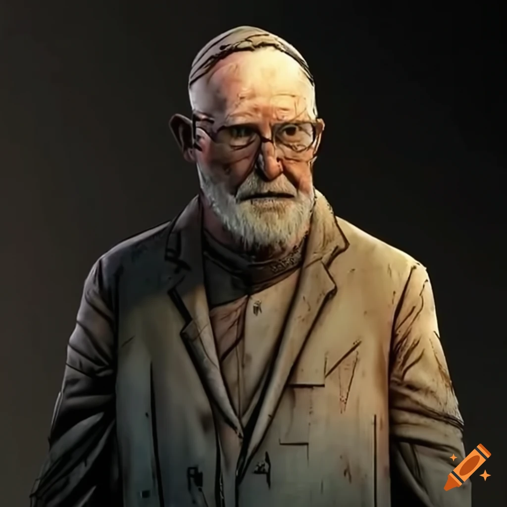 Father brown in the walking dead video game