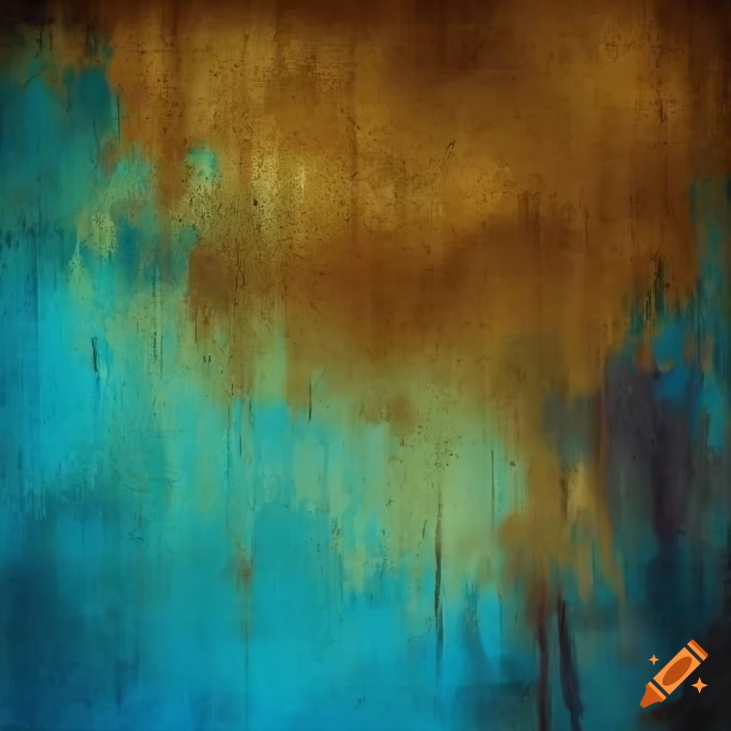 Textured background in yellow, blue, and brown