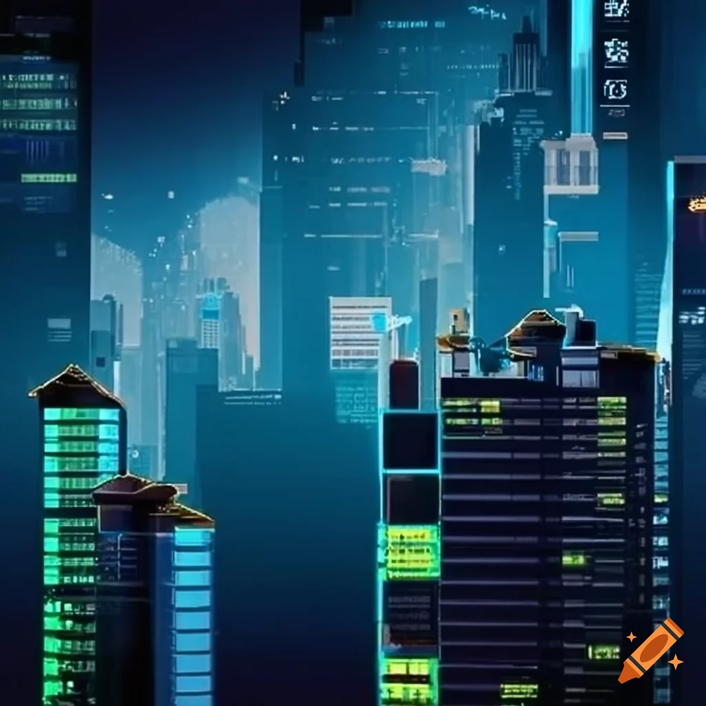 Image of a crowded server landscape