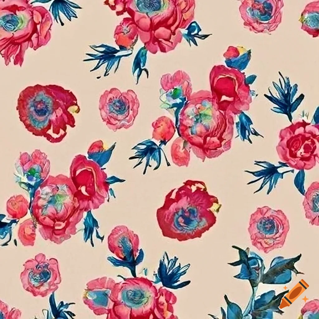 Timeless and elegant floral pattern