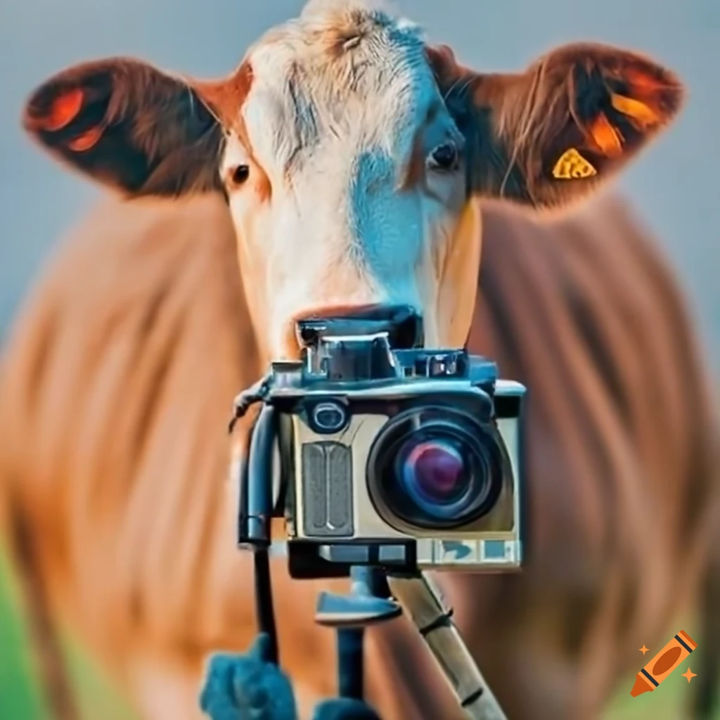 Space cow in a space suit on Craiyon