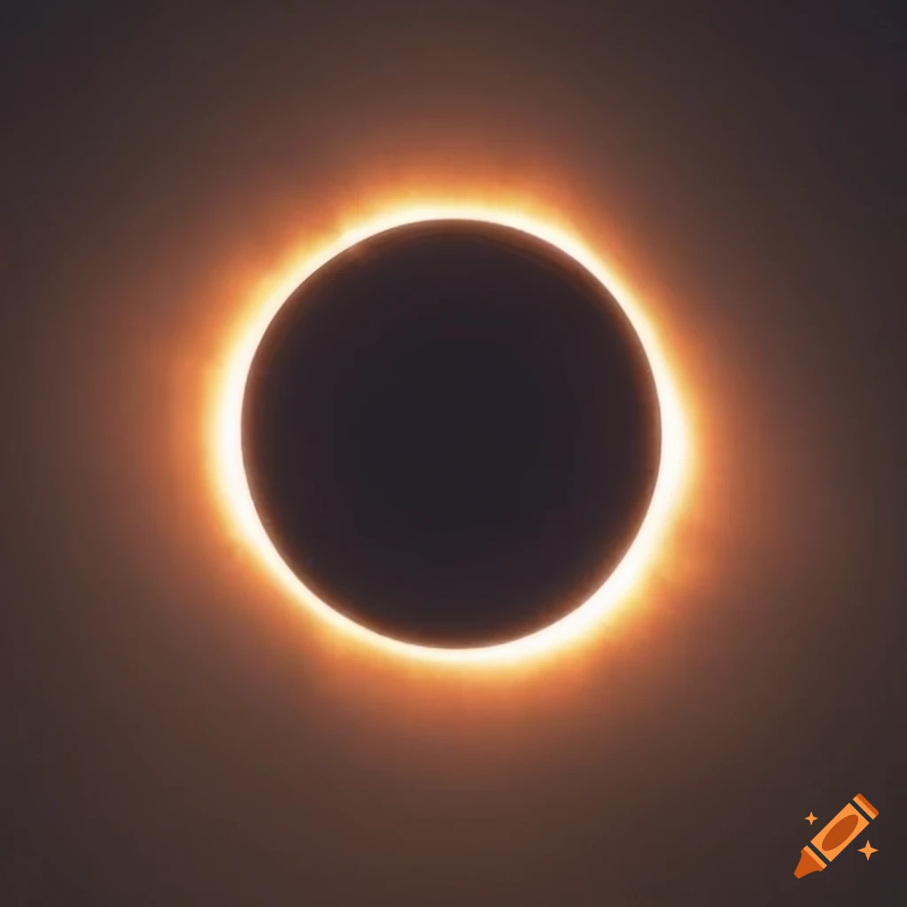 Image of a solar eclipse on Craiyon